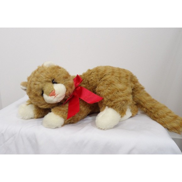 Toys | Ty Classic Al E Kat Orange Tabby Kitty Cat Plush Realistic ...